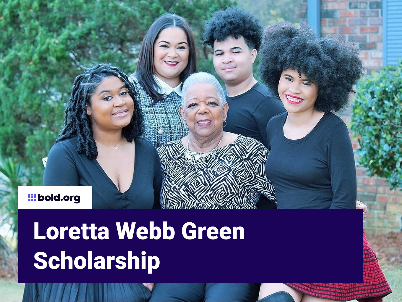 Loretta Webb Green Scholarship | Bold.org